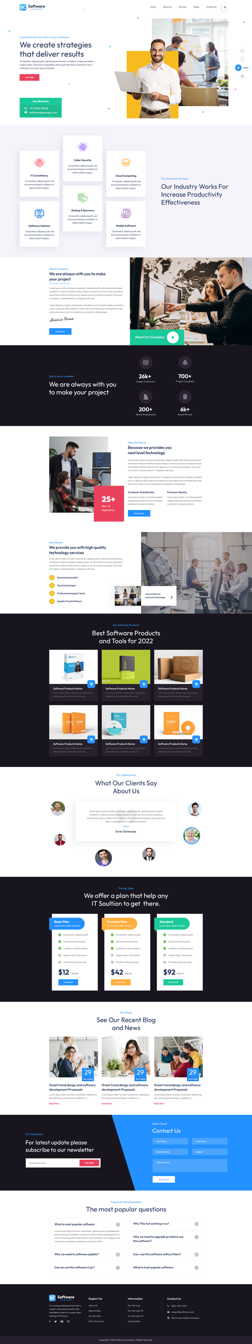 Digital Agency WordPress theme for premium functions – Misbah WP