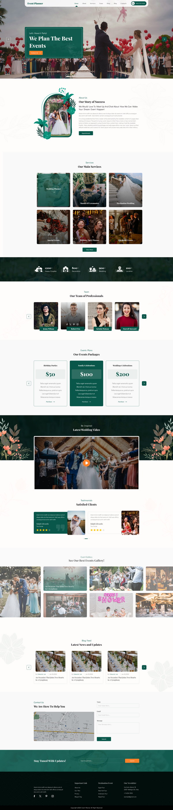 Event Management WordPress Theme - Plan Events Easily – Misbah WP