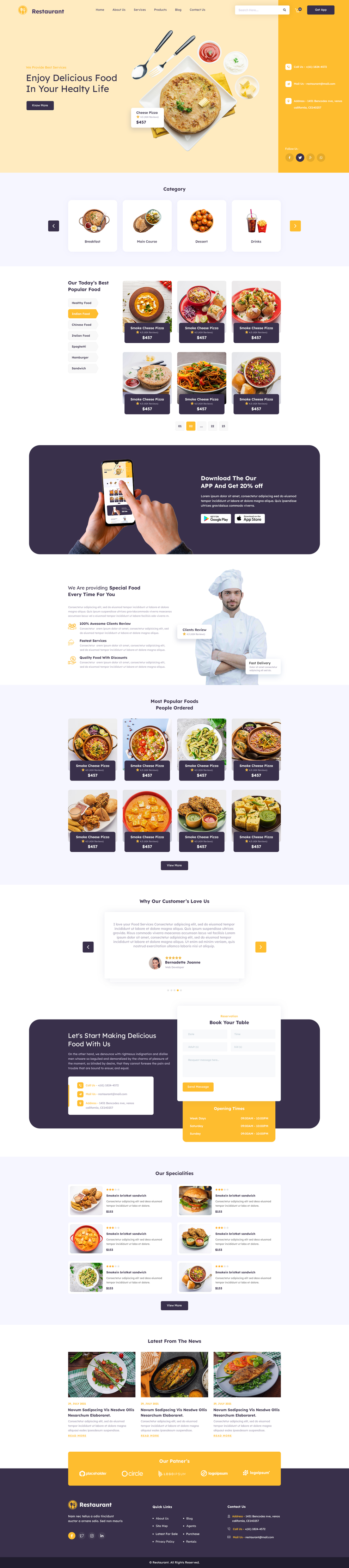 Best Premium Foodie WordPress Theme For Food Business – Misbah WP