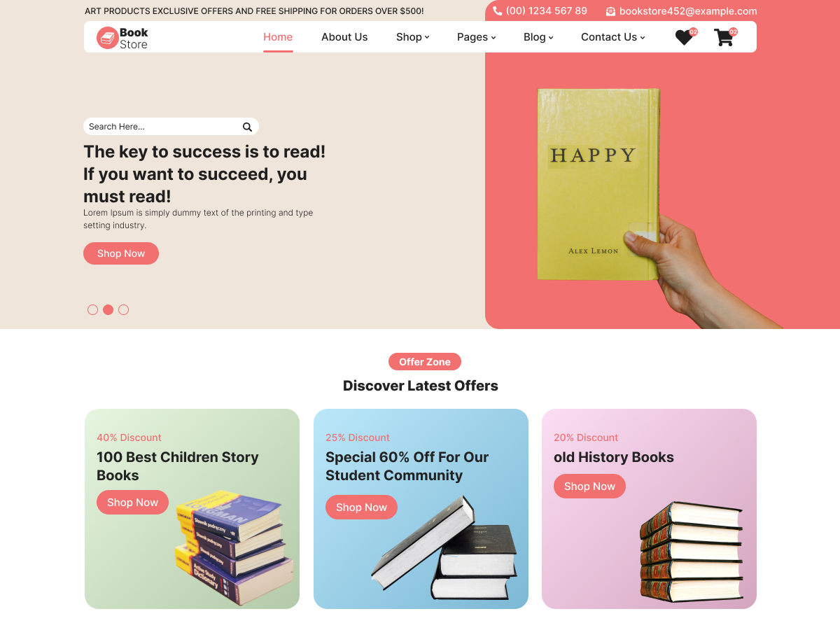 Novel Collections – Elegant Multipurpose Theme for Creatives – Misbah WP